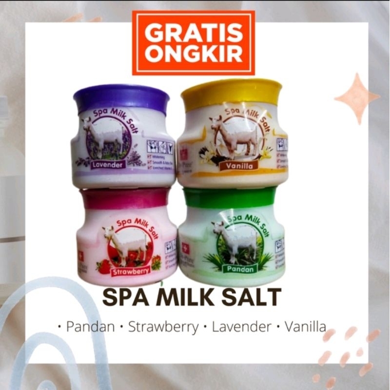 Jual (BPOM ORIGINAL)-DR.PURE SPA MILK SALT POT 500GR-Garam campuran ...