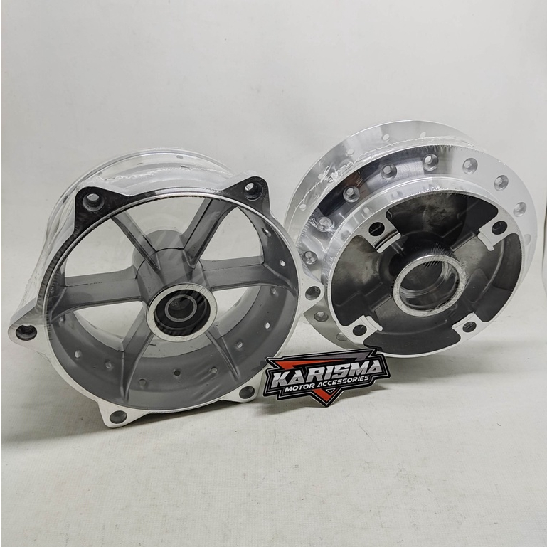 Jual Tromol Set Depan Belakang Kawasaki Ninja 150 Chrome XLine | Shopee ...