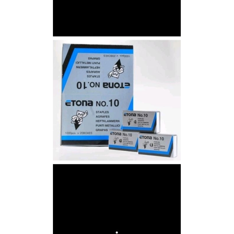 Jual Isi Staples Etona No.10 Isi Hekter Etona | Shopee Indonesia