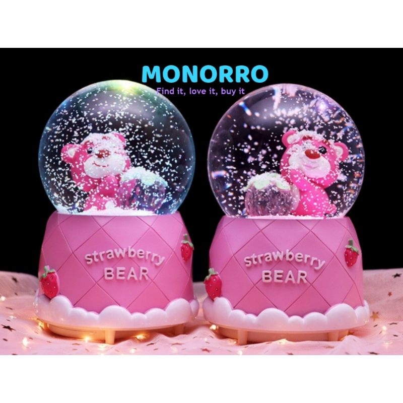 Jual Snowball Bola Kristal Bola Musik Karakter Sanrio Cinnamoroll ...