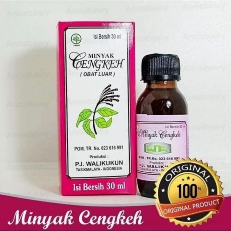 Jual Minyak Cengkeh Walikukun 30ml | Obat Sakit Gigi | Baluran Untuk ...