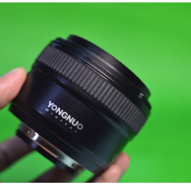 Jual LENSA Fix Youngnuo For Nikon DSLR fix for nikon merk yongnuo 50mm ...