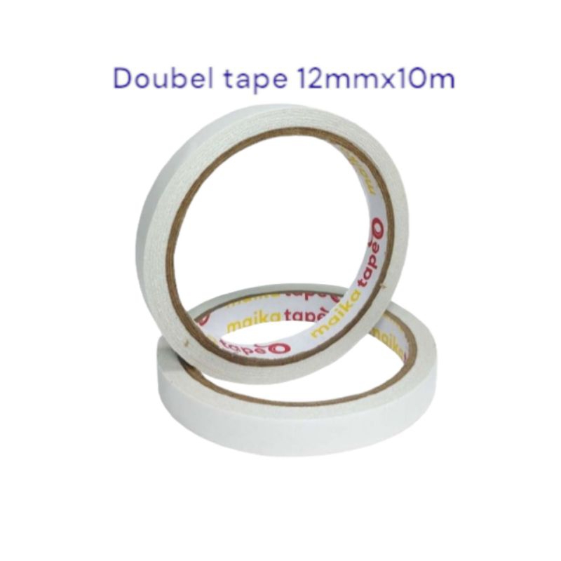 Jual DOUBEL TAPE 12MMX10M | Shopee Indonesia