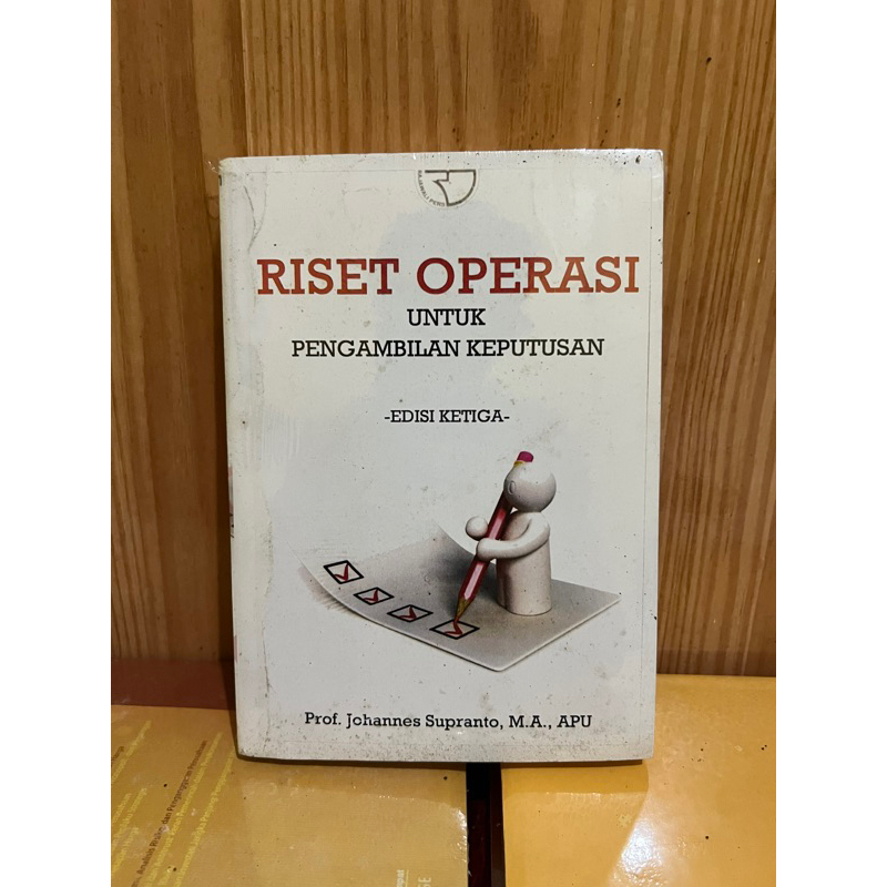 Jual Riset operasi untuk pengambilan keputusan edisi ketiga | Shopee ... Jual Riset operasi untuk pengambilan keputusan edisi ketiga | Shopee ...