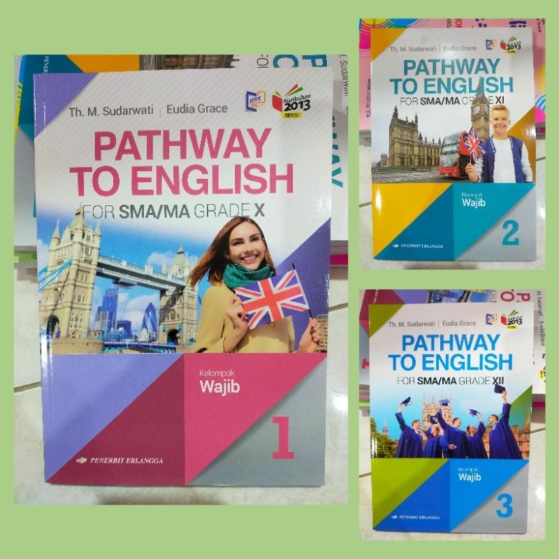 Jual Buku Pelajaran - Pathway To English Kelompok Wajib Kelas X XI XII SMA/MA Kurikulum 2013 ...