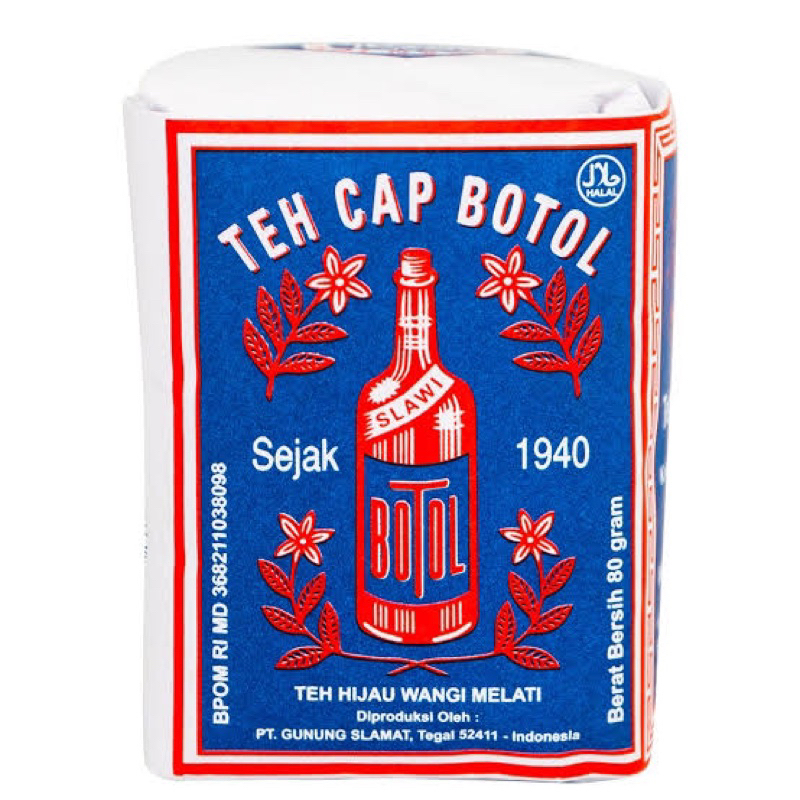 Jual Teh Botol Biru 80gr - SATUAN | Shopee Indonesia