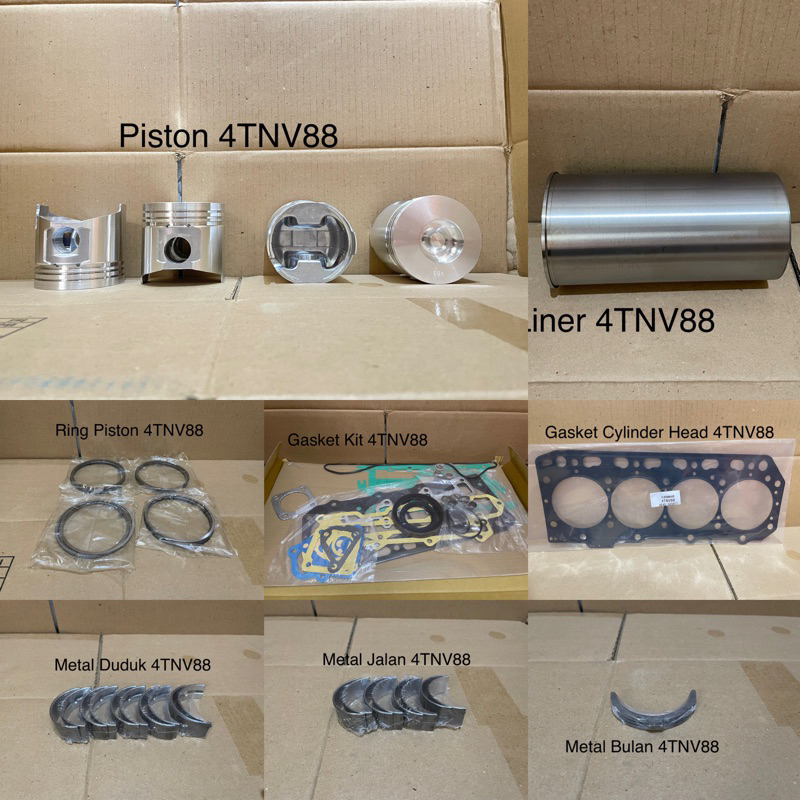 Jual gasket cylinder head yanmar 4tnv88 packing head yanmar 4tnv88 ...