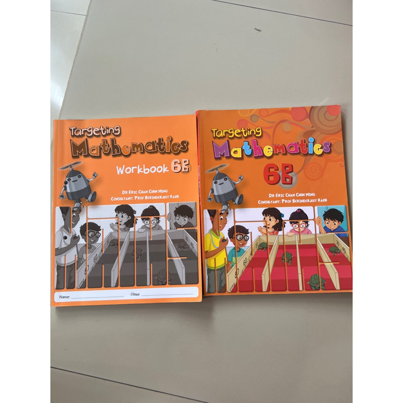 Jual Targeting Mathematics 6B and 6B Workbook | Shopee Indonesia