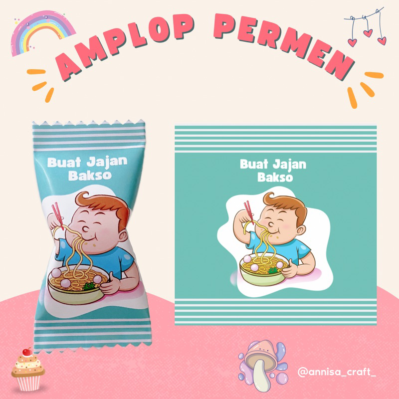 Jual Amplop Lebaran Bentuk Permen Lucu (ISI 10 PCS) | Shopee Indonesia