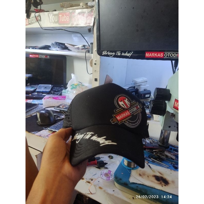 Jual TOPI MARKAS OTODIDAK bertuliskan berbagi itu indah | Shopee Indonesia