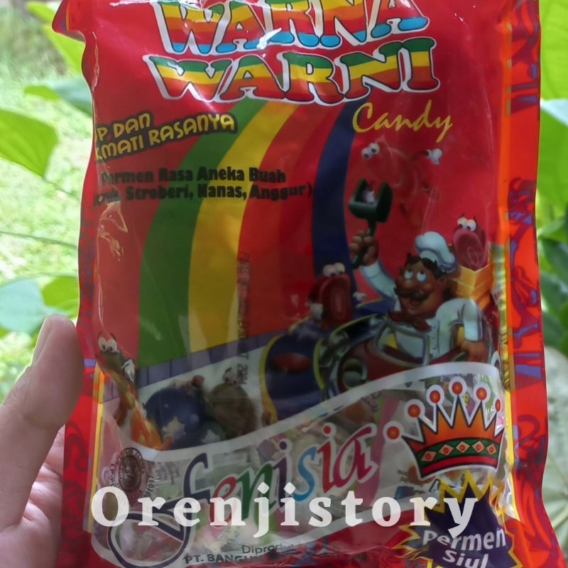 Jual Permen siul / permen bunyi / permen warna warni 100g isi 50 jajan ...