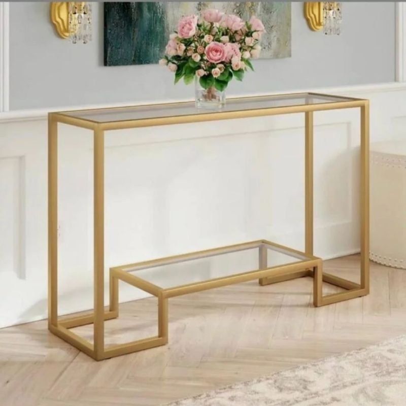 Jual meja konsol console table coffee table foyer meja rias hias ...