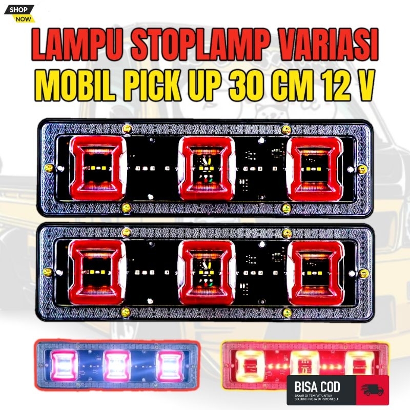 Jual Lampu Variasi Stop Lamp Stoplamp Rem Belakang Mobil L300 Grand Max ...