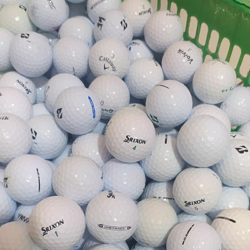 Jual Bola Golf Second Mix Grade A+ Kualitas Bersih dan Mulus | Shopee ...