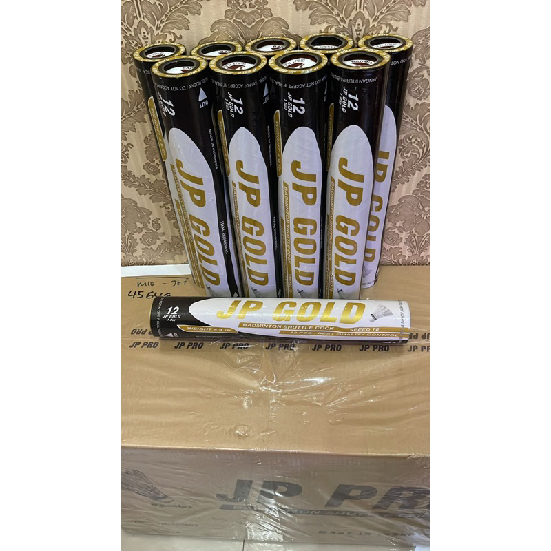 Jual Cock Badminton JP Gold 100% Original Shuttle Cock | Shopee Indonesia