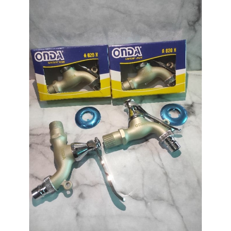 Jual ONDA Kran Air 1/2" Taman A 820 K kran Gembok | Shopee Indonesia