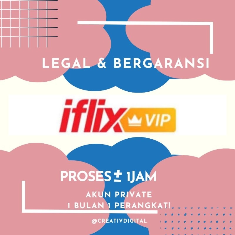 Jual IFLIX IVLIK MURAH 1 Bulan Termurah IFLIK IFLIX PREMIUM TERMURAH ...