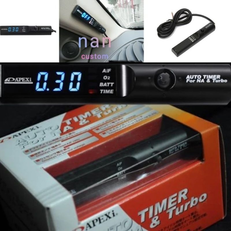 Jual TURBO TIMER MOBIL UNIVERSAL | turbo auto timer apexi 12V | Shopee ...