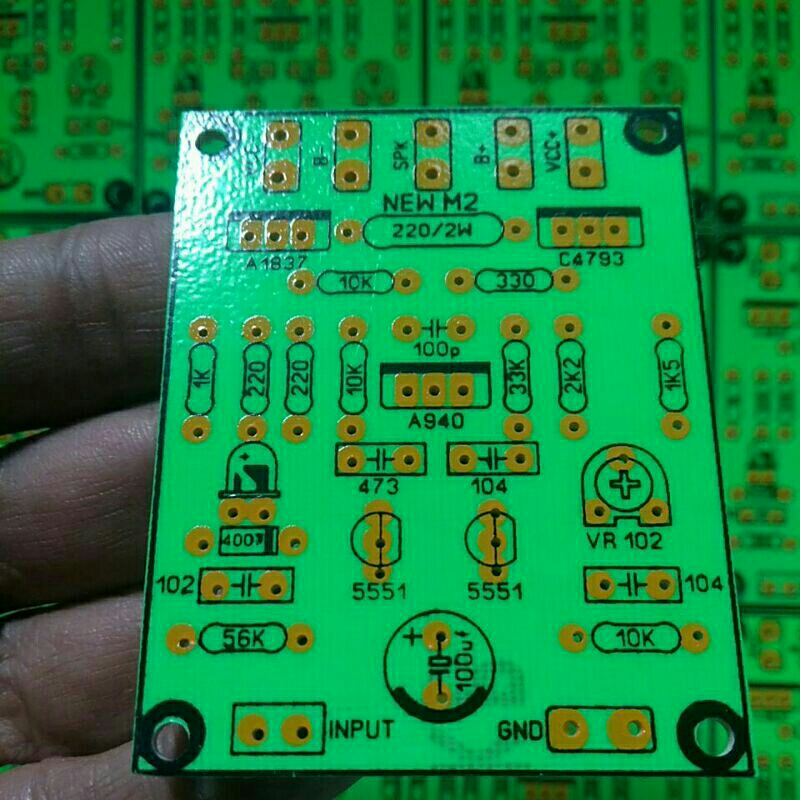 Jual PCB boostrap m2 new bahan fiber warna hijau | Shopee Indonesia