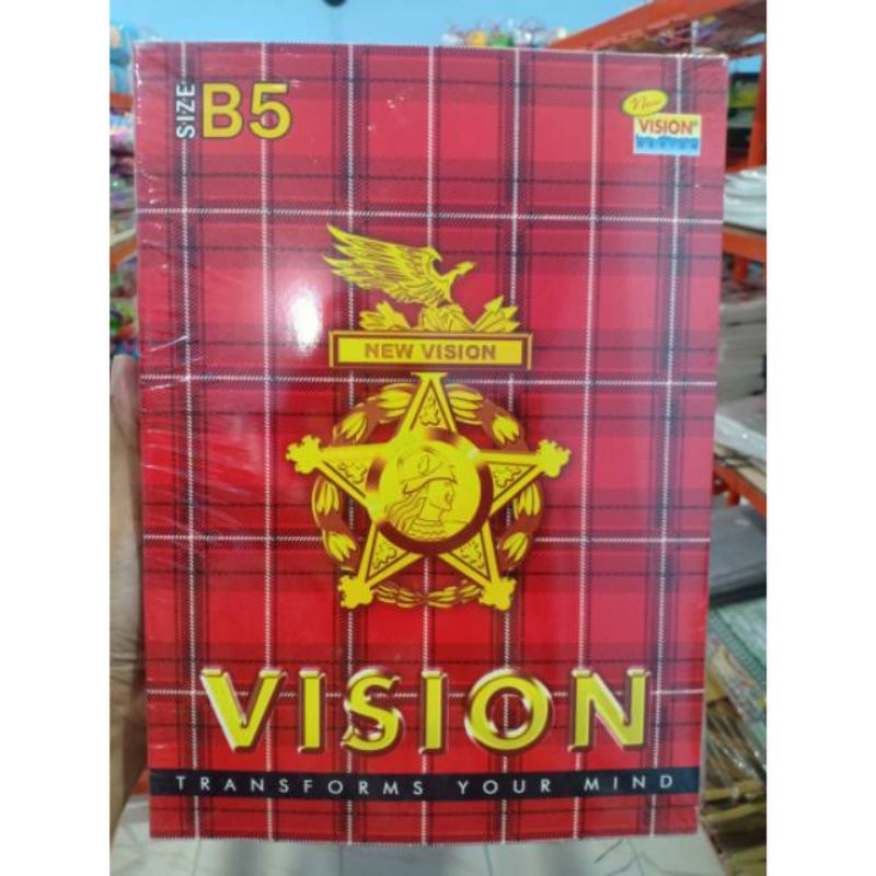 Jual 1pack Buku Vision Boxy B5 isi 42lembar | Shopee Indonesia