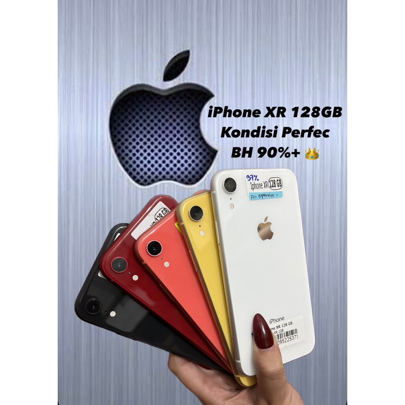 Jual iPhone Xr 128gb Second Original all operator | Shopee Indonesia