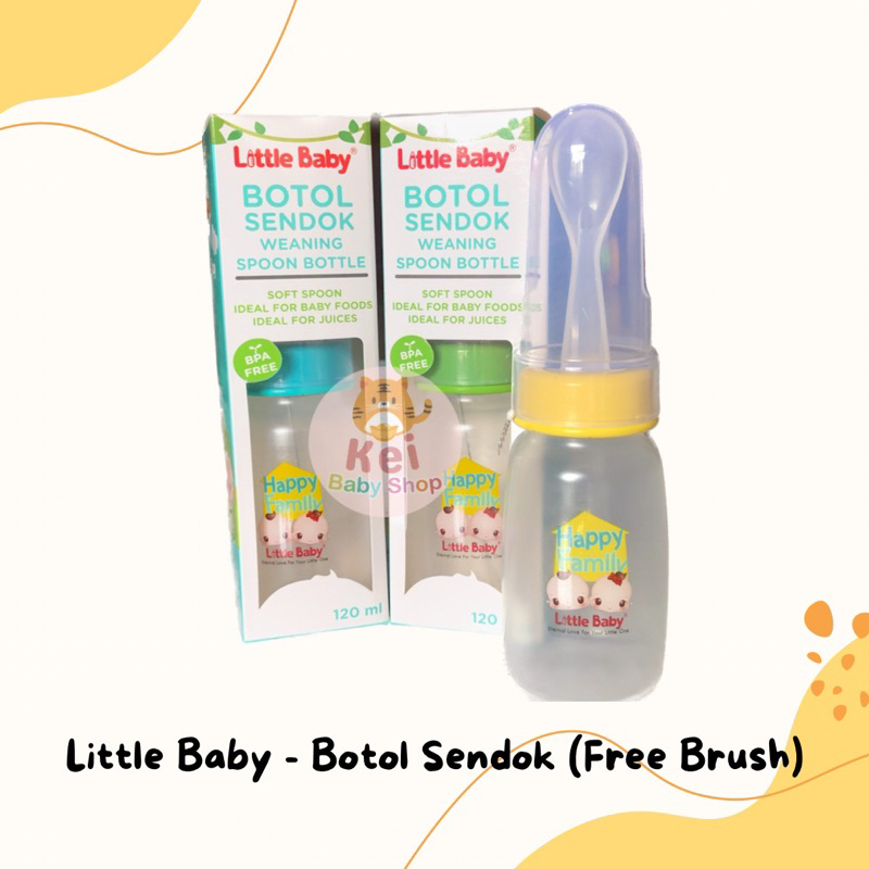 Jual Botol Sendok Bayi Little Baby - Botol MPASI Bayi | Shopee Indonesia