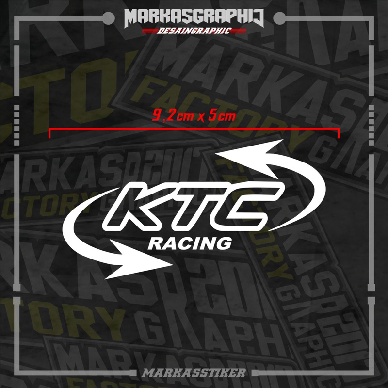 Jual STIKER CUTTING KTC RACING | Shopee Indonesia