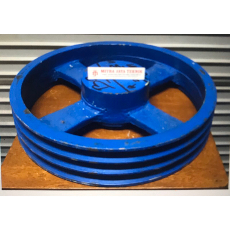 Jual PULI BESI JARI C3 x 18 inch PULLY PULLEY POLLY POLI 3 JALUR ...