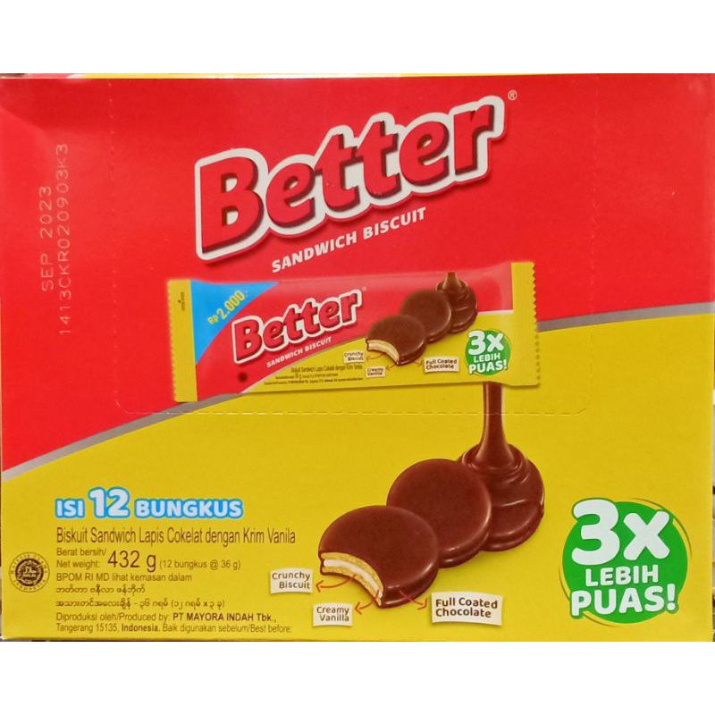 Jual Better mini 1 box | Shopee Indonesia