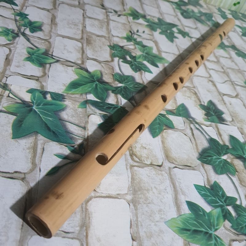 Jual Suling bambu suling dangdut eceran/ satuan suara nada plat ...