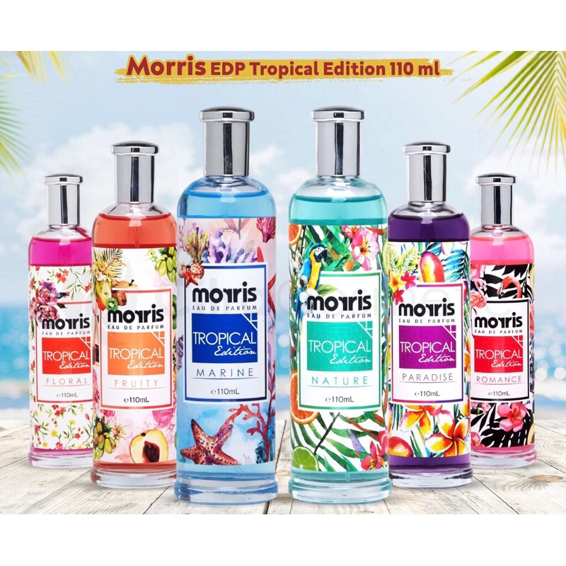 Jual Morris Eau De Parfum Tropical Edition 110ml All Varian / Parfum ...