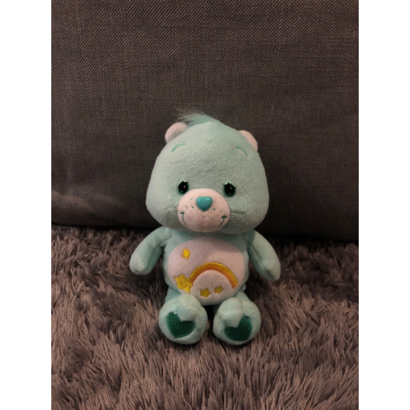 Jual [Mohon baca deskripsi] Boneka care bears wish bear warna tosca ...