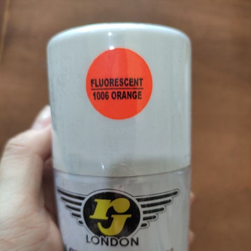 Jual cat semprot RJ (stabilo orange) /acrylic epoxy spray pain RJ / cat ...