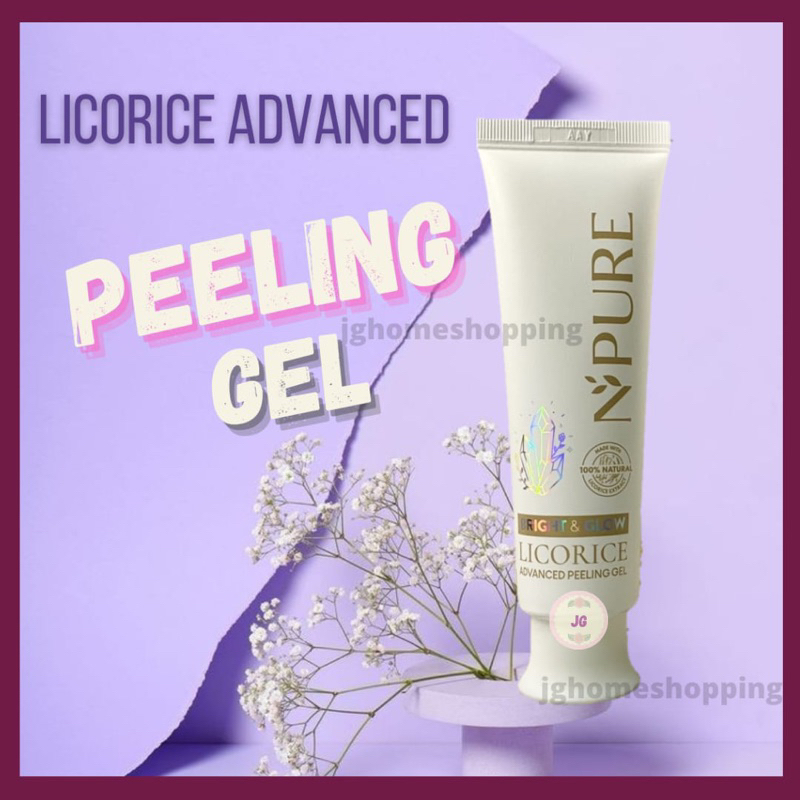 Jual Npure Licorice Advanced peeling gel 50ml pembersih pori piling ...