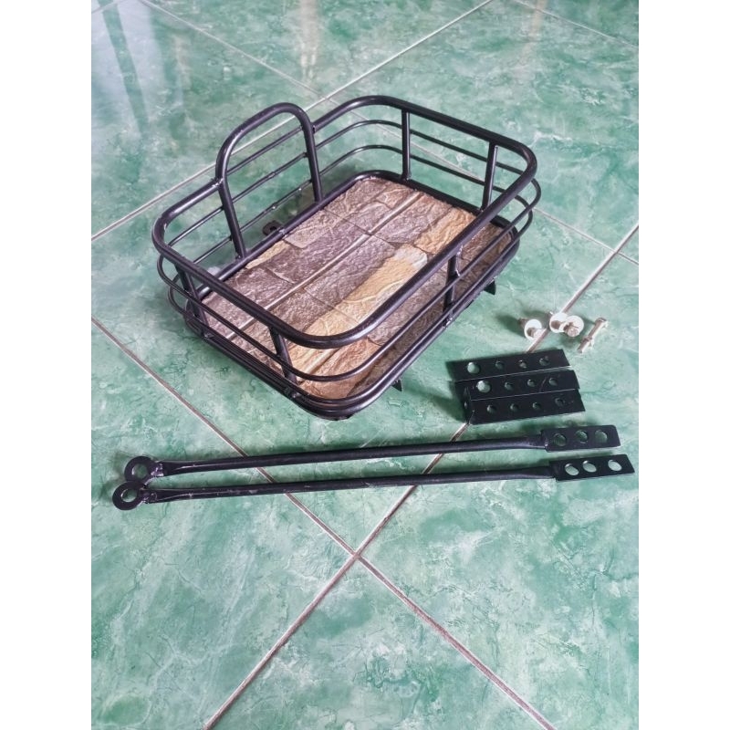 Jual (PROMO)Kranjang klasik /Front Rack depan sepeda Mtb minivelo ...