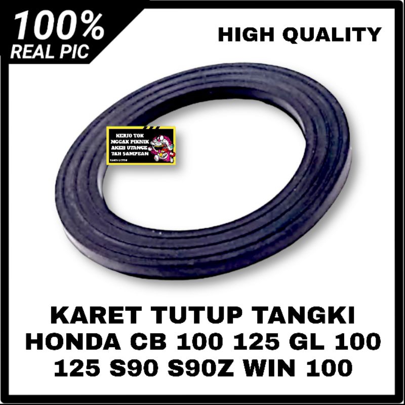 Jual KARET TUTUP TANGKI HONDA CB 100 125 GL 100 GL 125 S90 S90Z WIN 100 ...