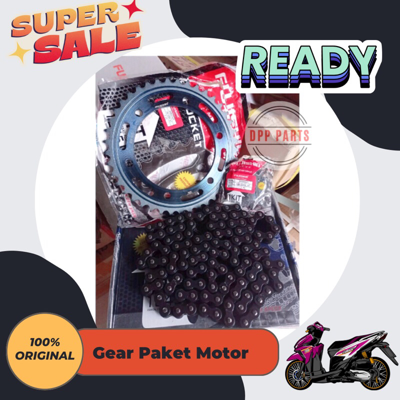 Jual Fujishin Gear Paket Motor Ready Part 1 | Shopee Indonesia