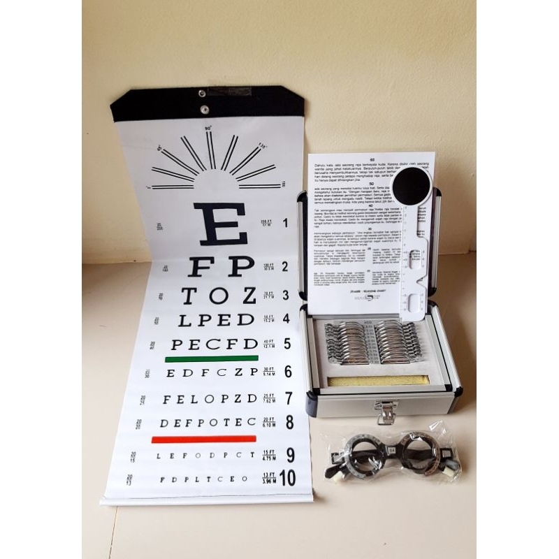 Jual Trial Lens Set Progresif Alat Periksa Mata Alat Kir Mata Alat ...