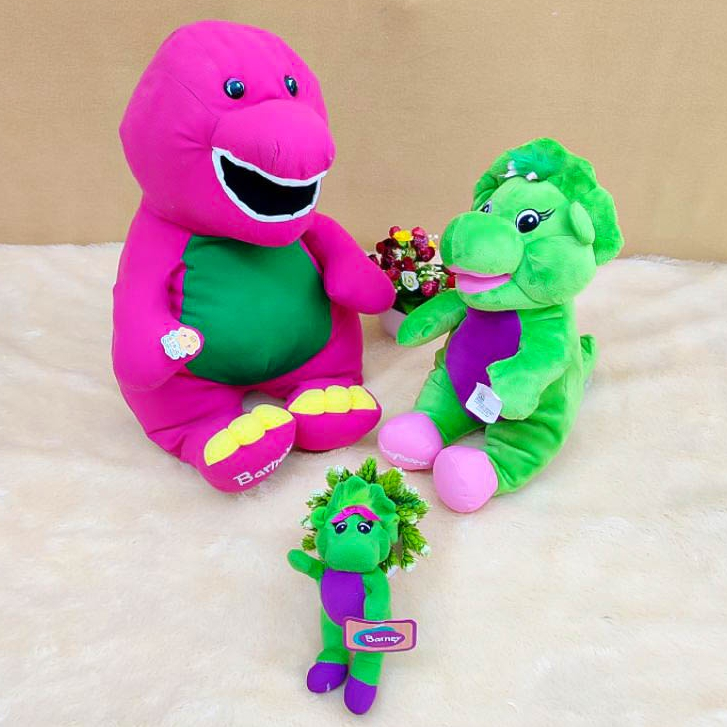Jual Boneka Barney and Friends Jumbo 21-48 cm | Shopee Indonesia