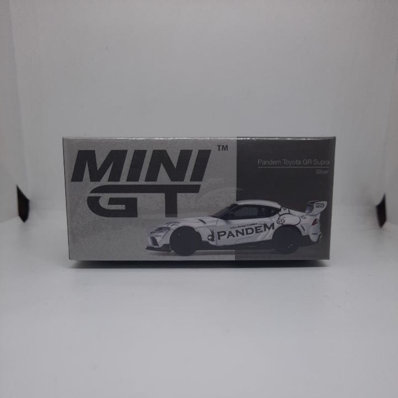 Jual Mini GT 175 Pandem Toyota GR Supra.Silver | Shopee Indonesia