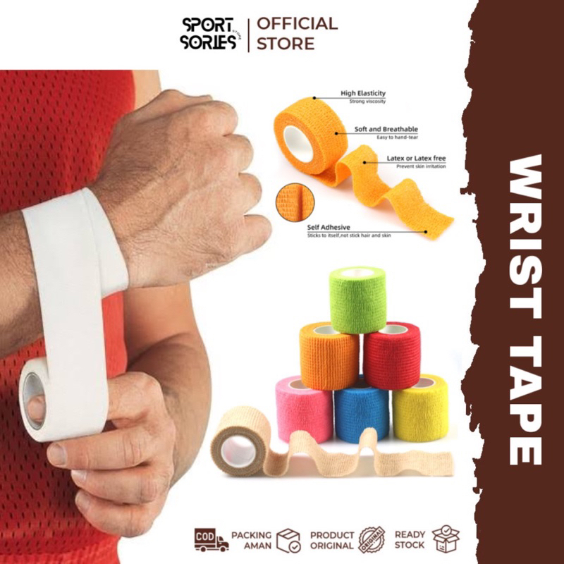Jual Finger Tape Wrist Tape Pelindung Pergelangan Tangan Dan Jari Bola ...