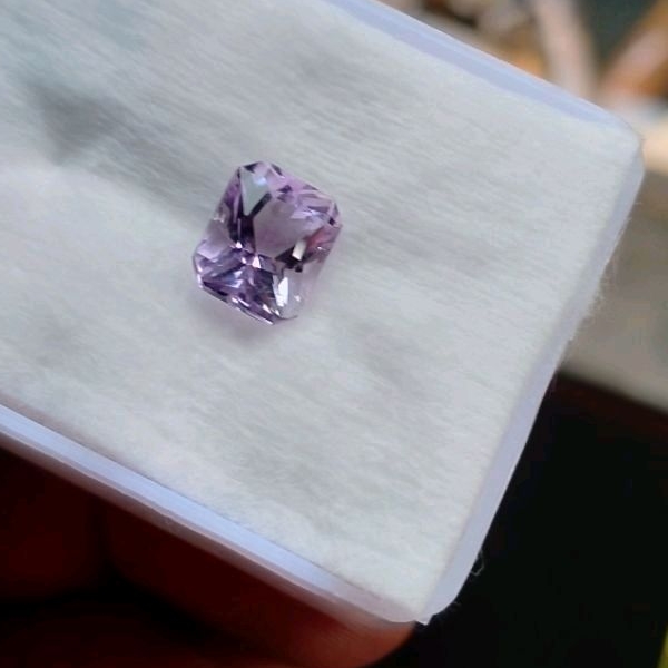 Jual batu kecubung ungu muda Kalimantan dim 6 x 7 mm | Shopee Indonesia