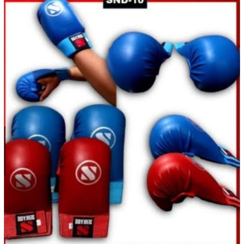 Jual Handpro ORIGINAL / Hand protector karate Senkaido / Sarung Tangan ...