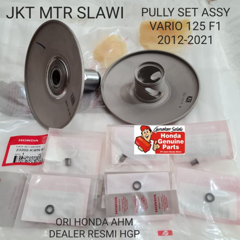 Jual pully assy pully set vario 125 2012-2017 dealer resmi HGP ori ...