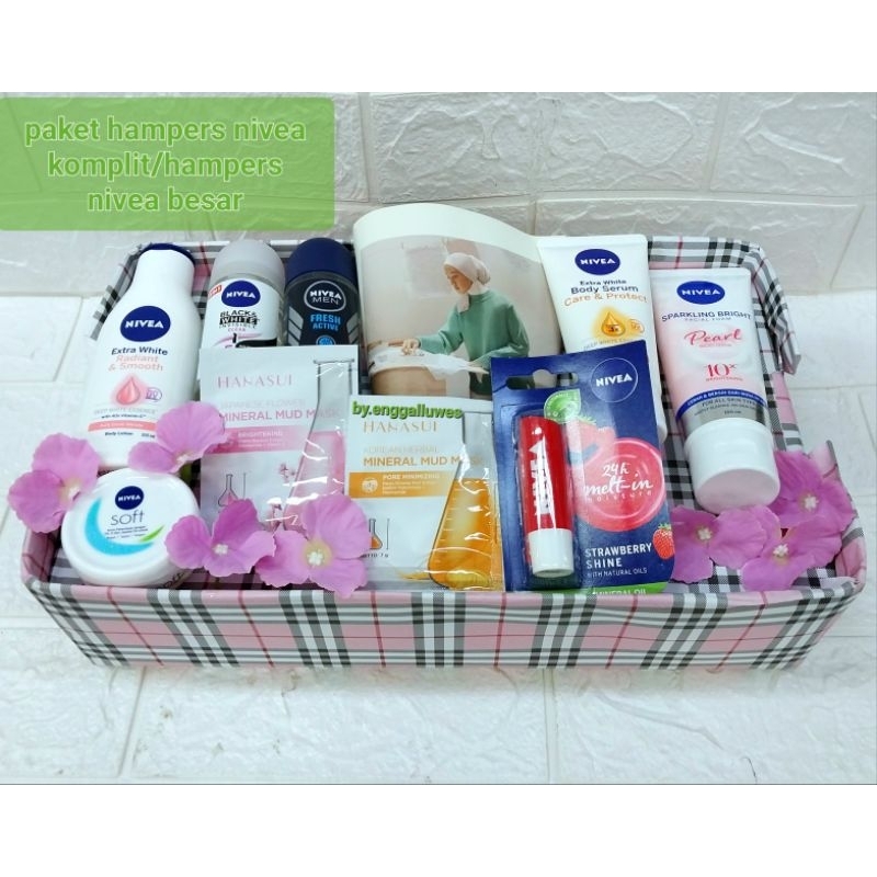 Jual PAKET HAMPERS NIVEA KOMPLIT/PAKET HAMPERS NIVEA BESAR/HAMPERS KADO ...