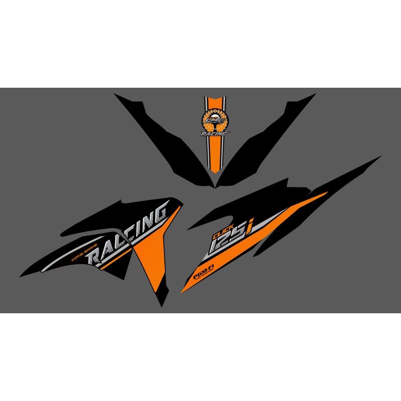 Jual STRIPING TRANSPARANT VARIO OLD 125 BOHLAM CUSTOM DESAIN RACING ...