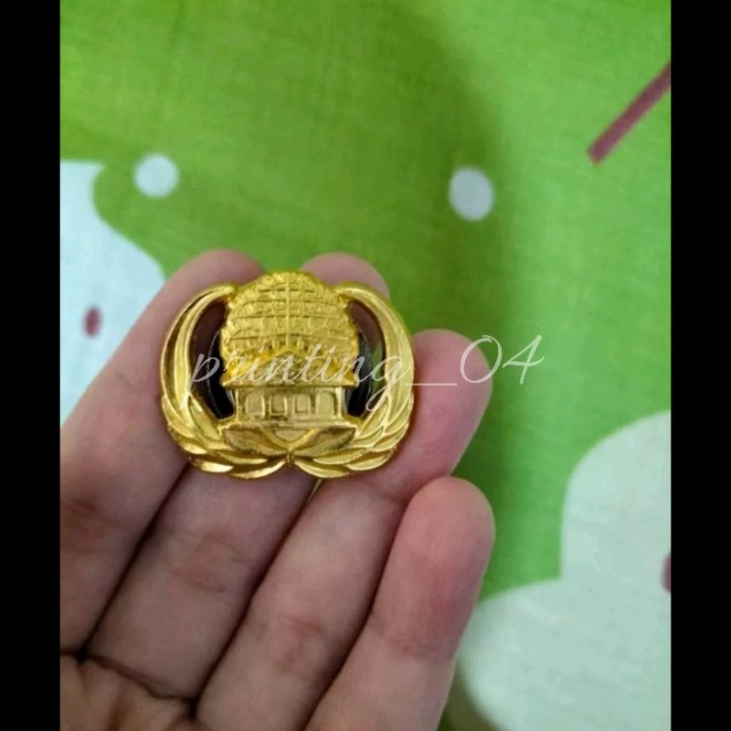 Jual PIN KORPRI PENITI MAGNET, PIN ASN GOLD TEBAL, PIN ASN KORPRI ...