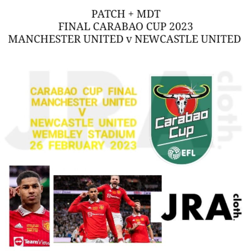 Jual PATCH MDT FINAL CARABAO CUP 2023 | Shopee Indonesia