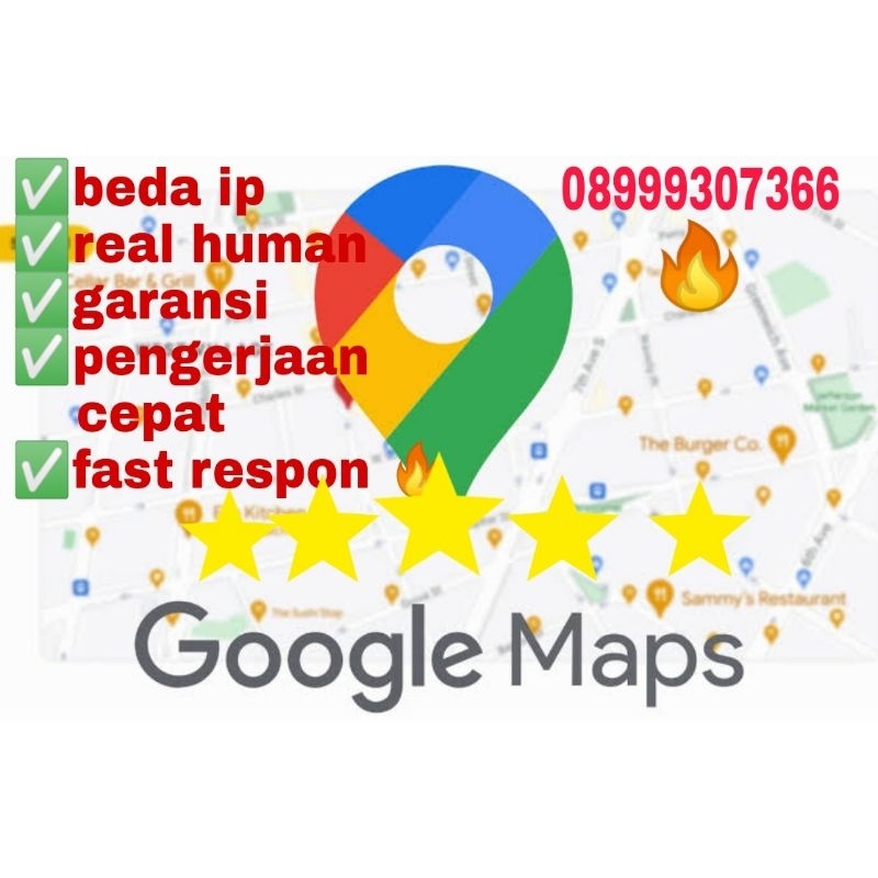 Jual gogle maps / reting / ulasan / review / bintang 5 / jasa reting ...