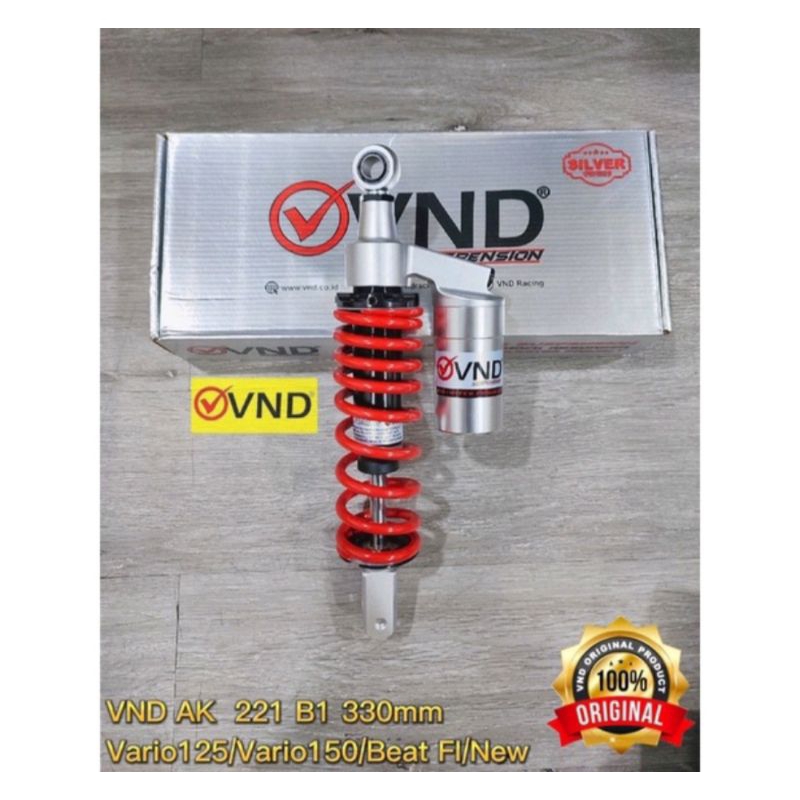 Jual Shockbreaker / Shock VND Ak 221 330MM Vario 125 150 160 Beat ...